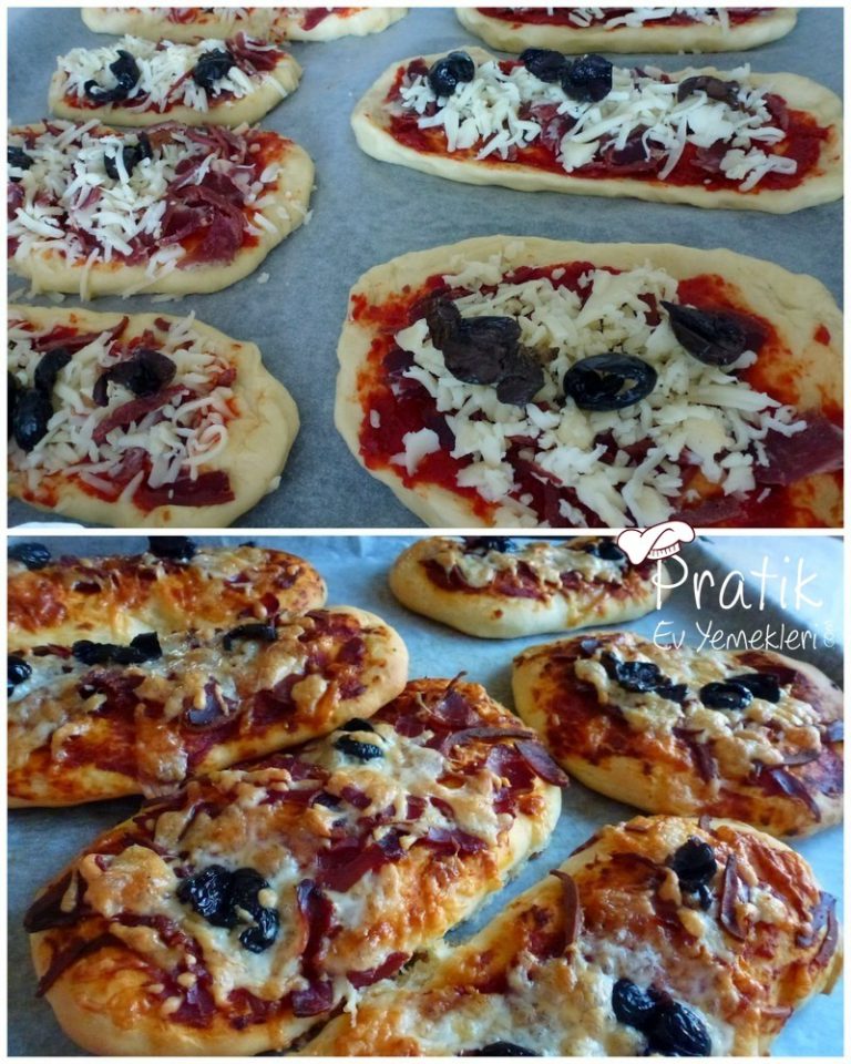 Tek Porsiyonluk Pizzalar - Herkese Tarif | Bu tarifler işine çok yarayacak.